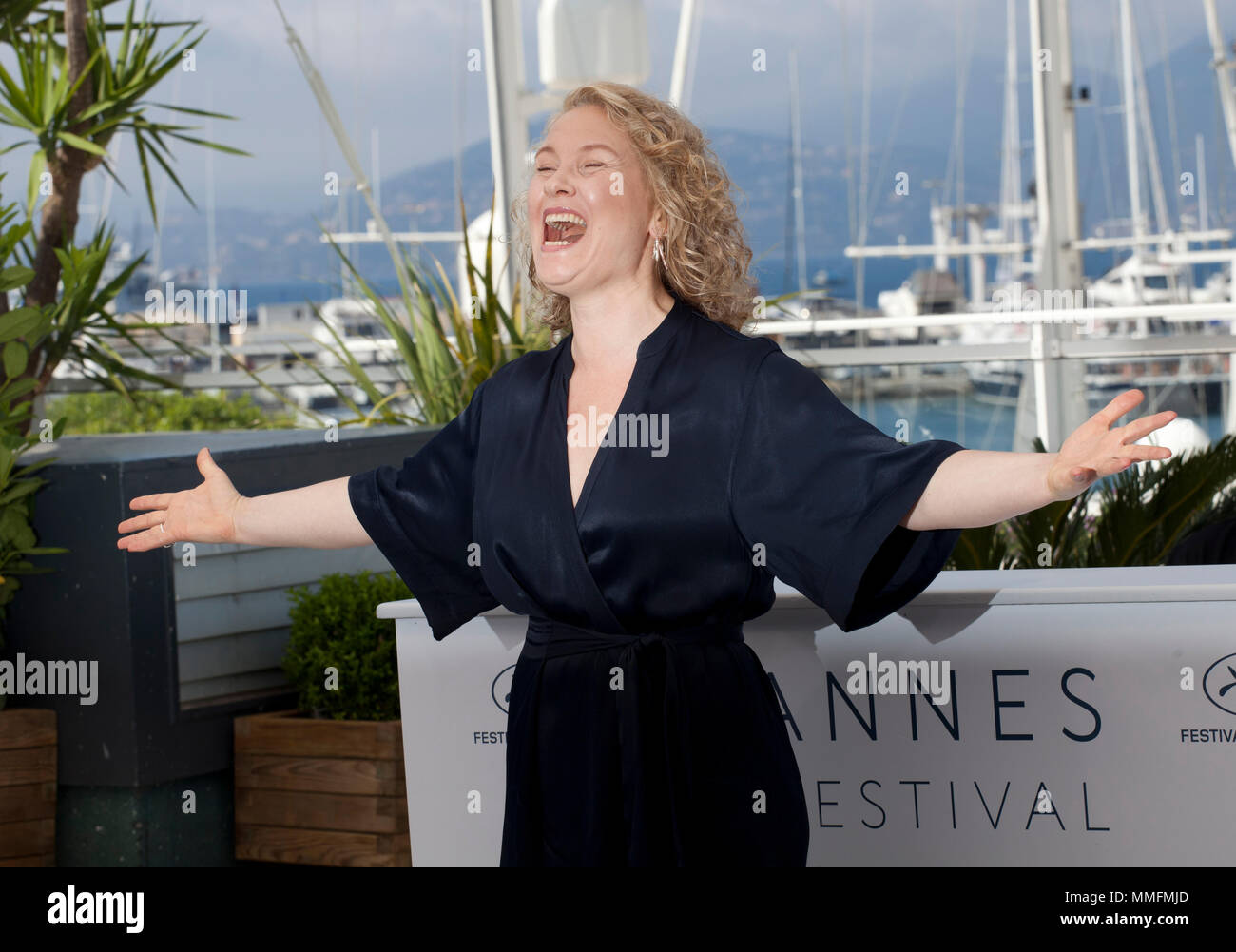 Cannes, France. 11th May 2018. Actress Eva Melander at the Grans ...