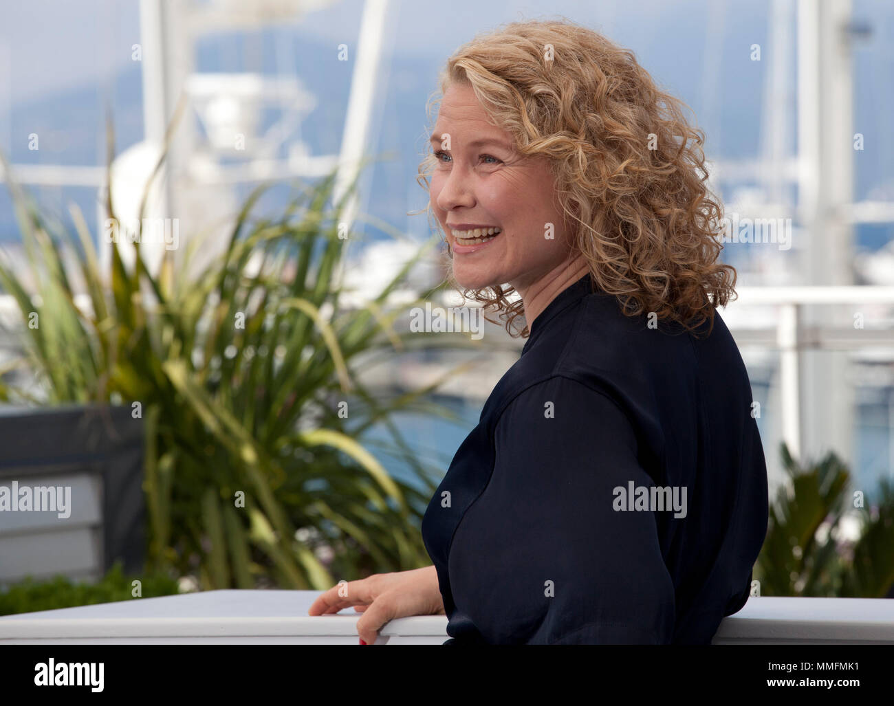 Cannes, France. 11th May 2018. Actress Eva Melander at the Grans ...