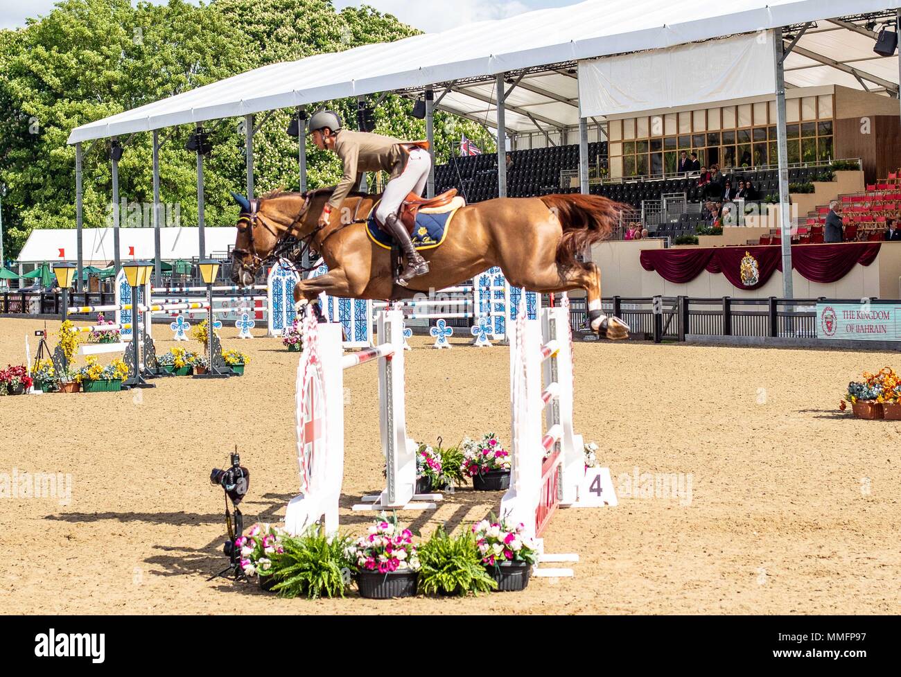 Windsor, UK. 11th May 2018. Day 3. Royal Windsor Horse Show. Windsor ...