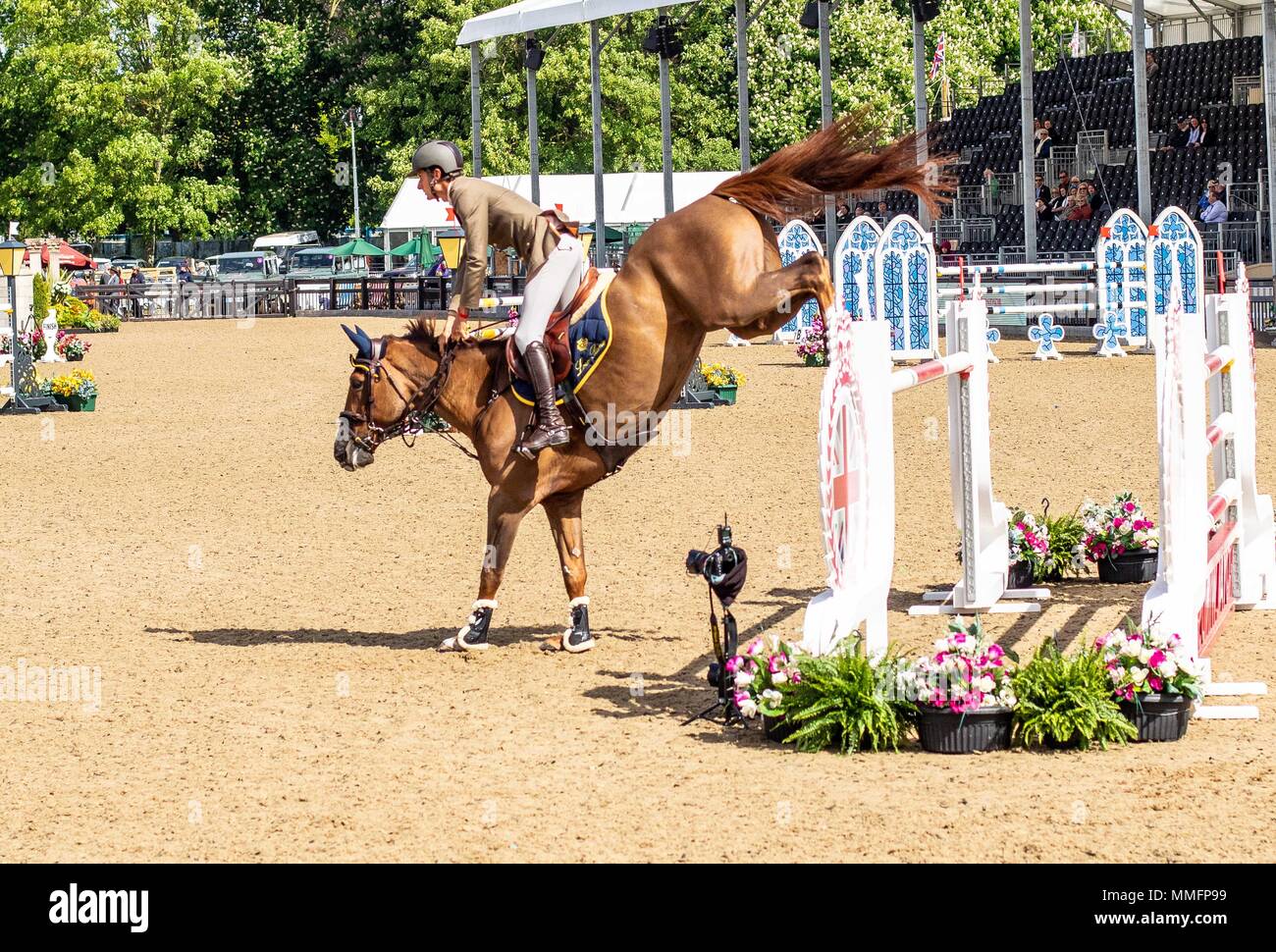 Windsor, UK. 11th May 2018. Day 3. Royal Windsor Horse Show. Windsor ...