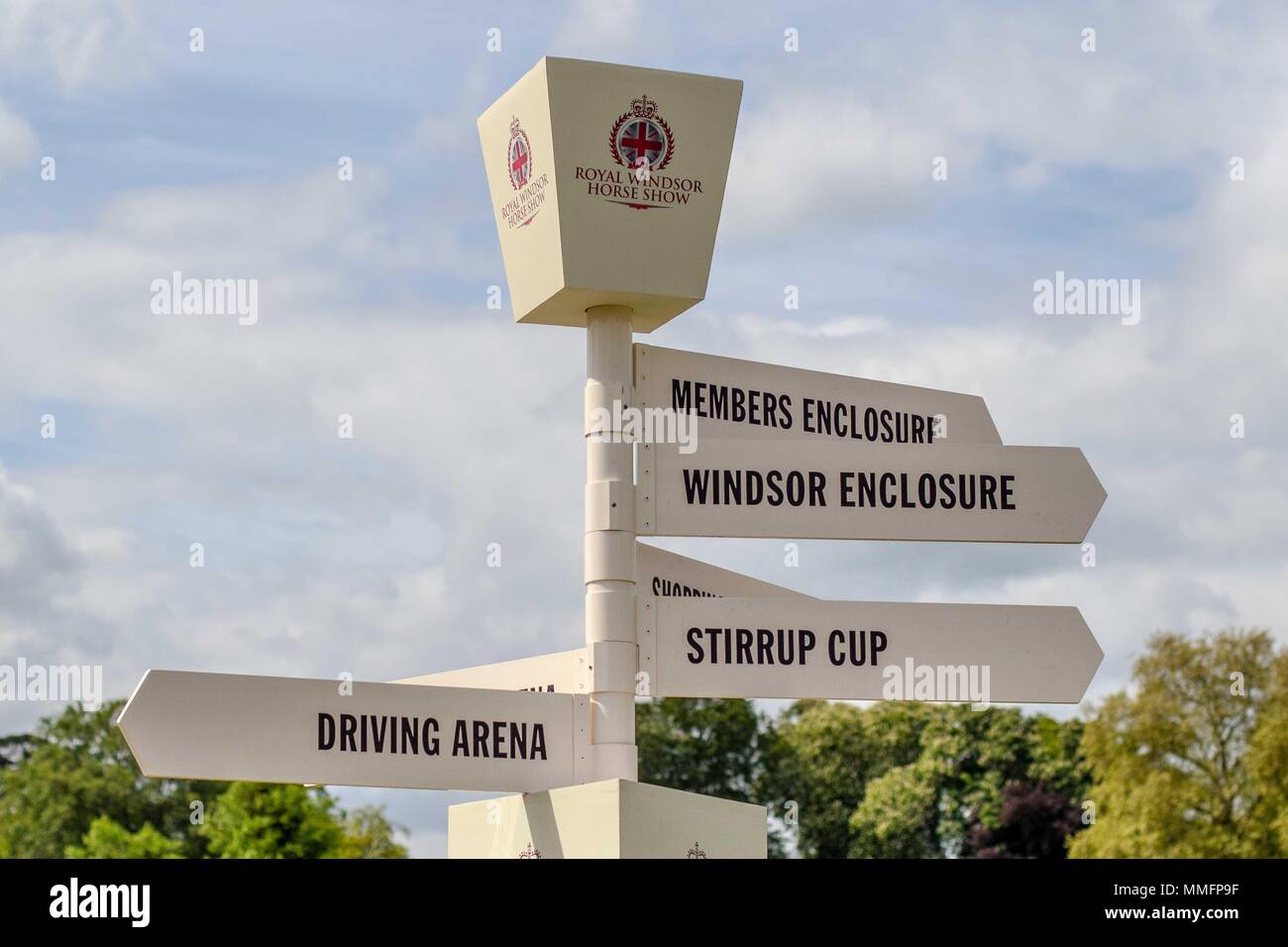 Windsor, UK. 11th May 2018. Day 3. Royal Windsor Horse Show. Windsor ...