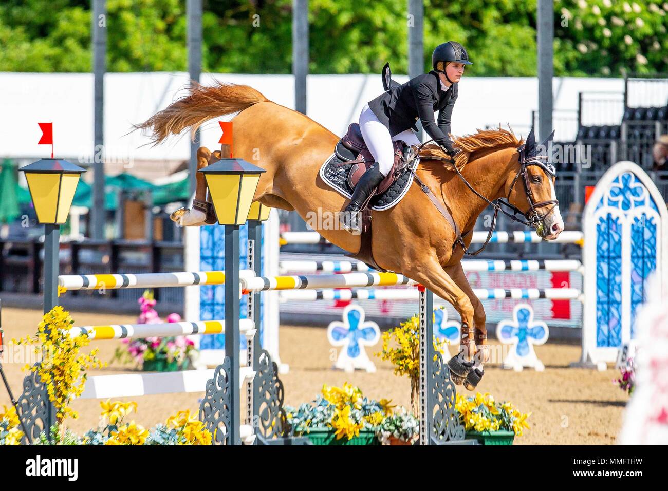 Windsor, UK. 11th May 2018. Day 3. Royal Windsor Horse Show. Windsor ...