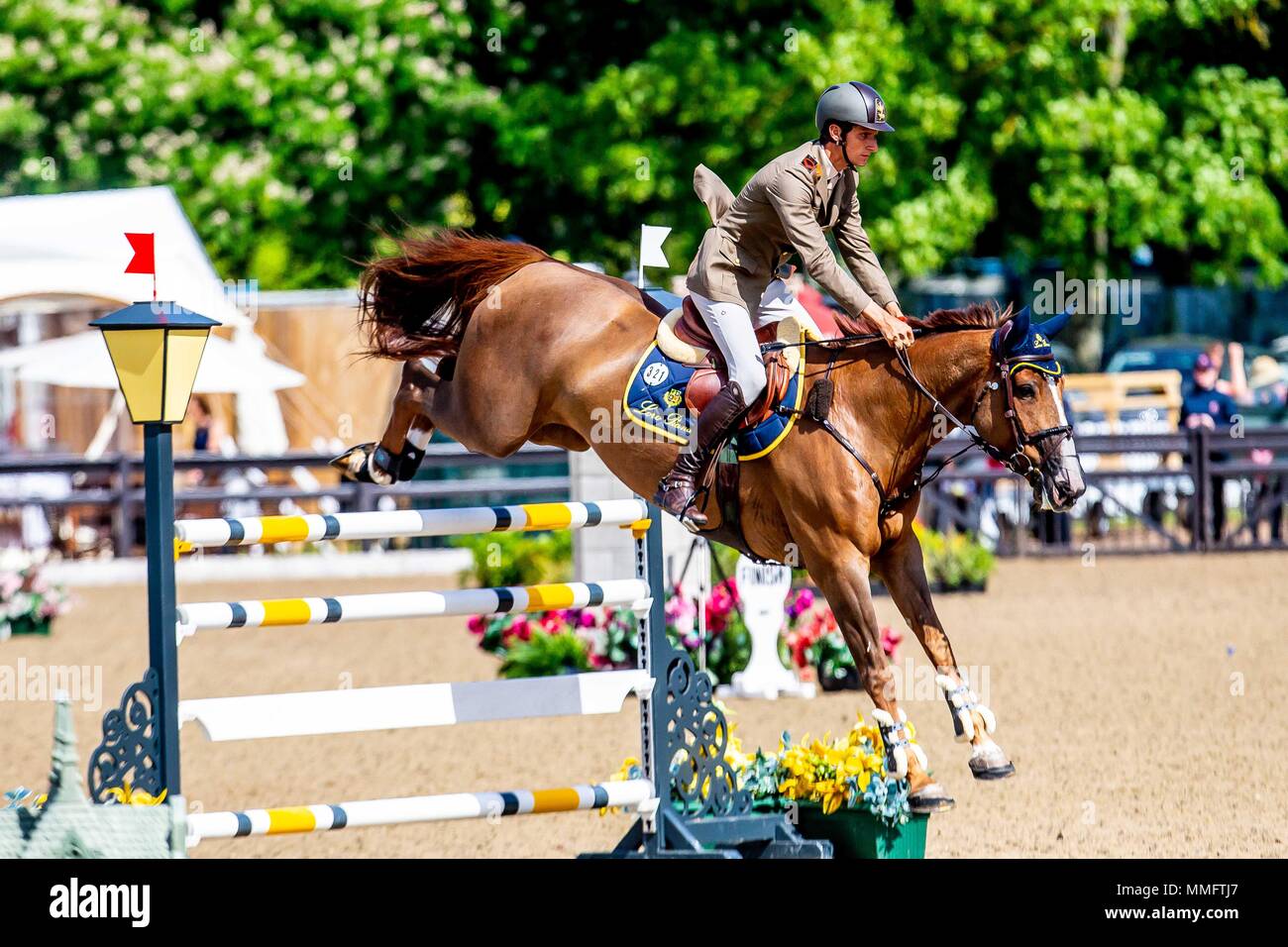 Windsor, UK. 11th May 2018. Day 3. Royal Windsor Horse Show. Windsor ...