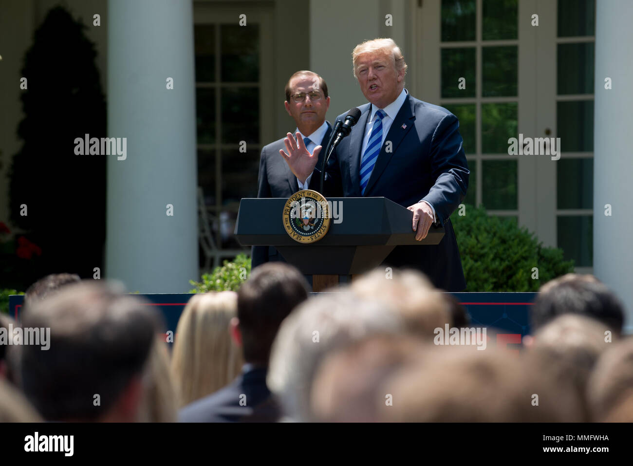 Washington, District of Columbia, USA. 11th May, 2018. U.S. President ...