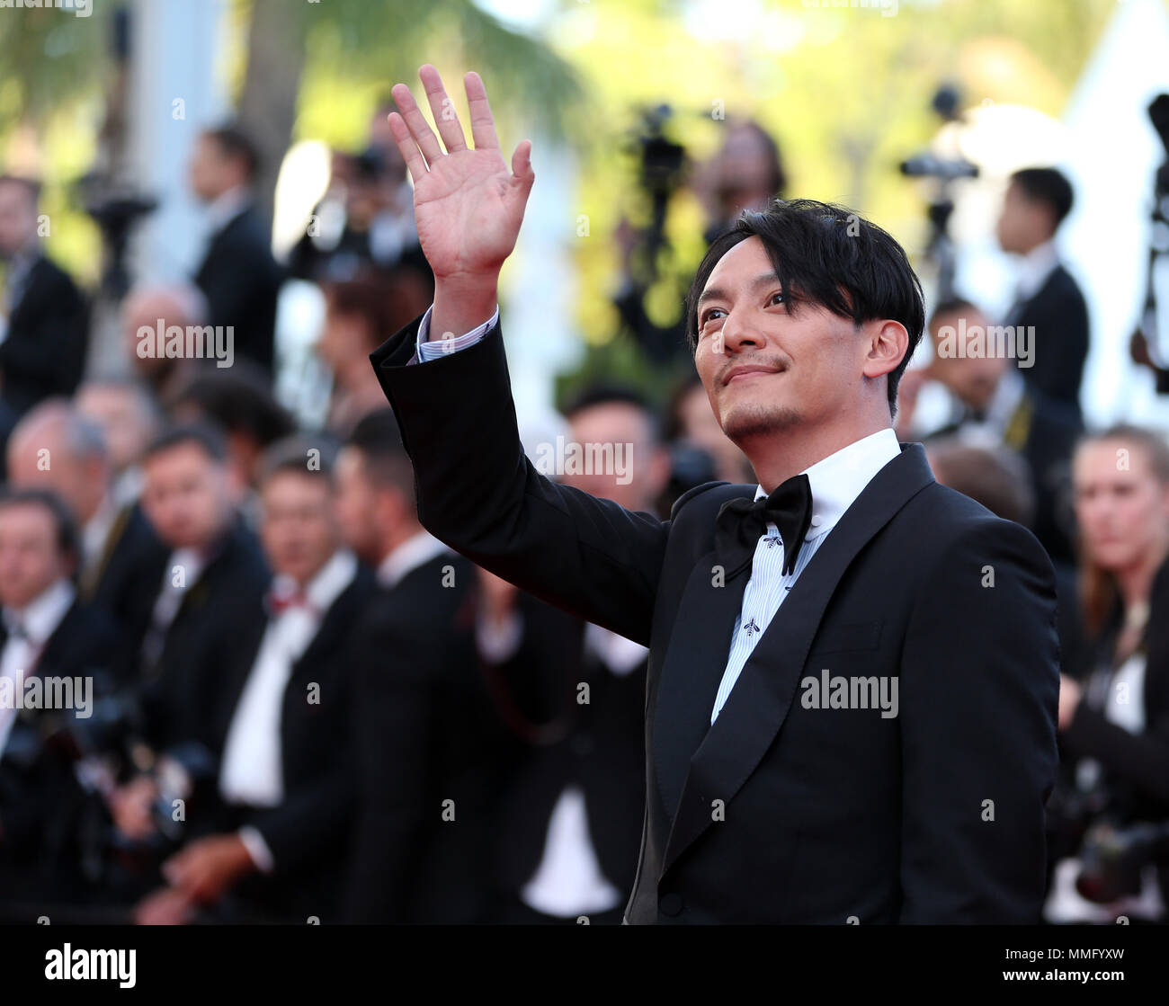 Cannes, France. 11th May, 2018. Jury member, Chinese actor Zhang Zhen ...
