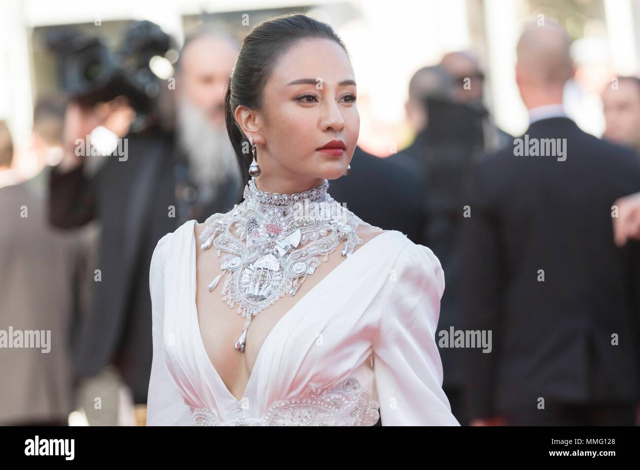 Cannes, France. 11th May, 2018. Miya Muqi attends the premiere of 'Ash ...