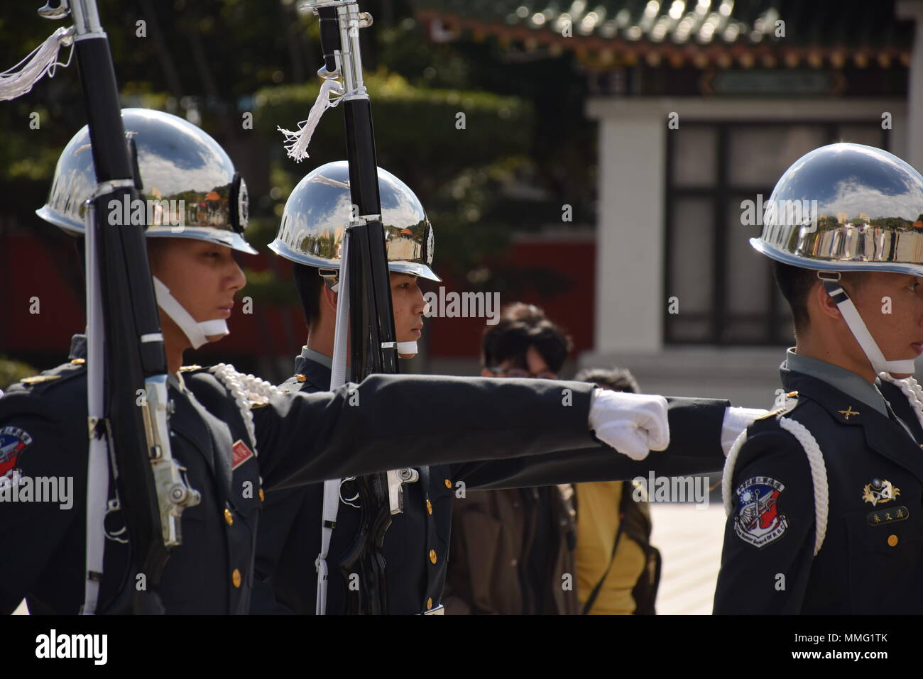 Taiwan Taipei Changing Honor Guard Stock Photos & Taiwan Taipei Changing Honor Guard Stock ...