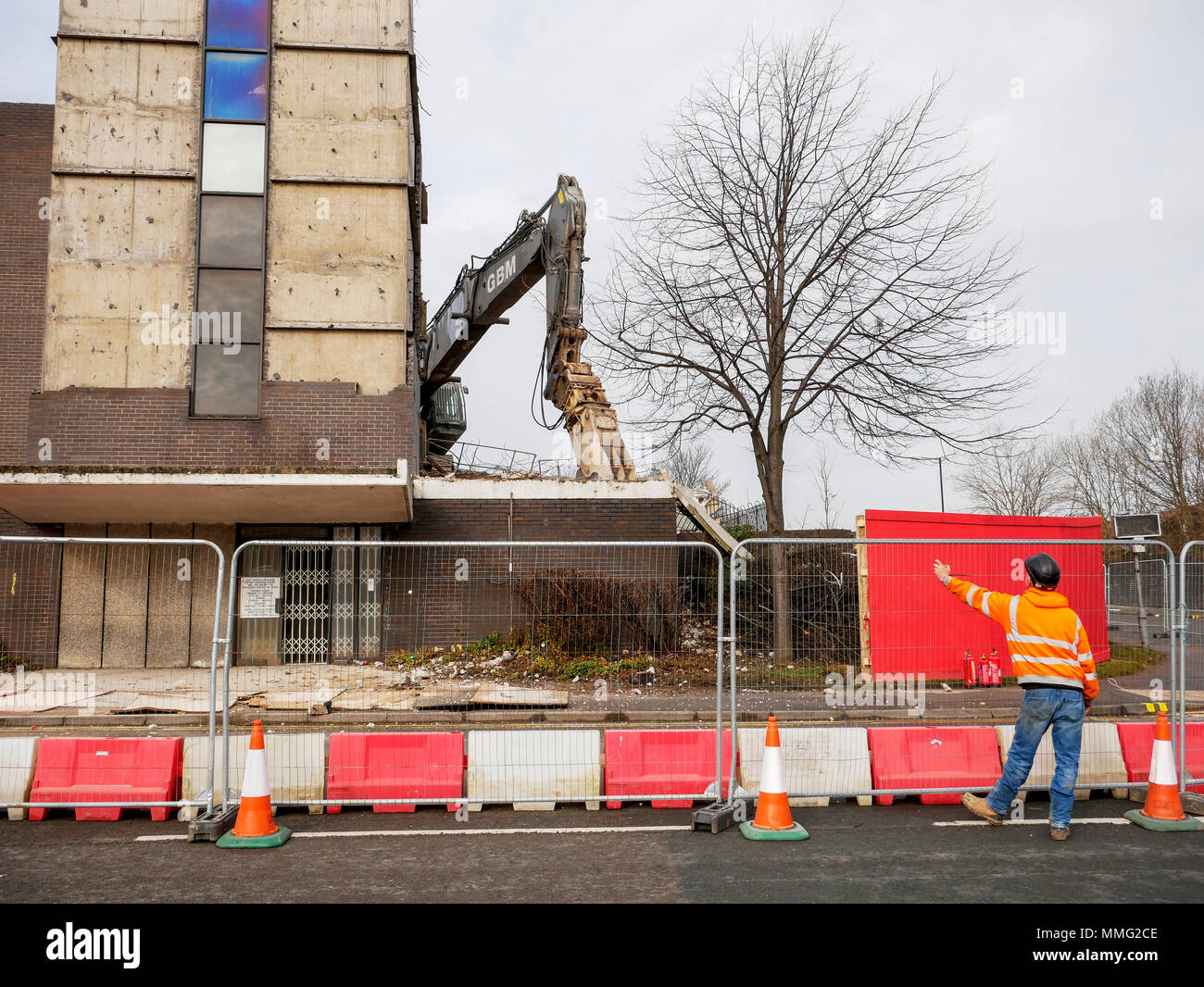 Car park demolition hi-res stock photography and images - Alamy