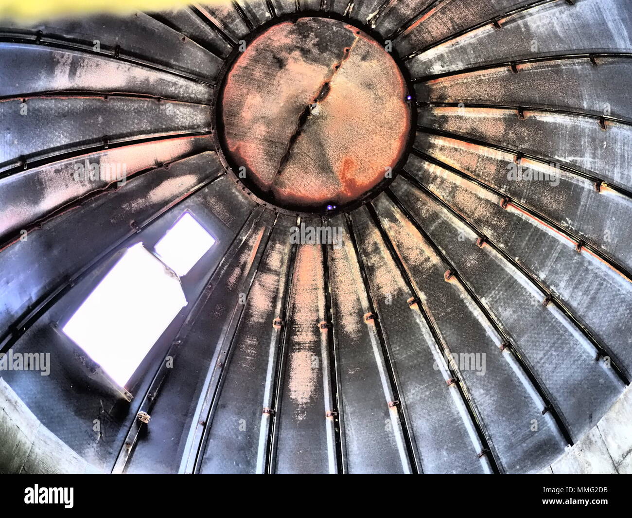 Inside the Silo Stock Photo - Alamy