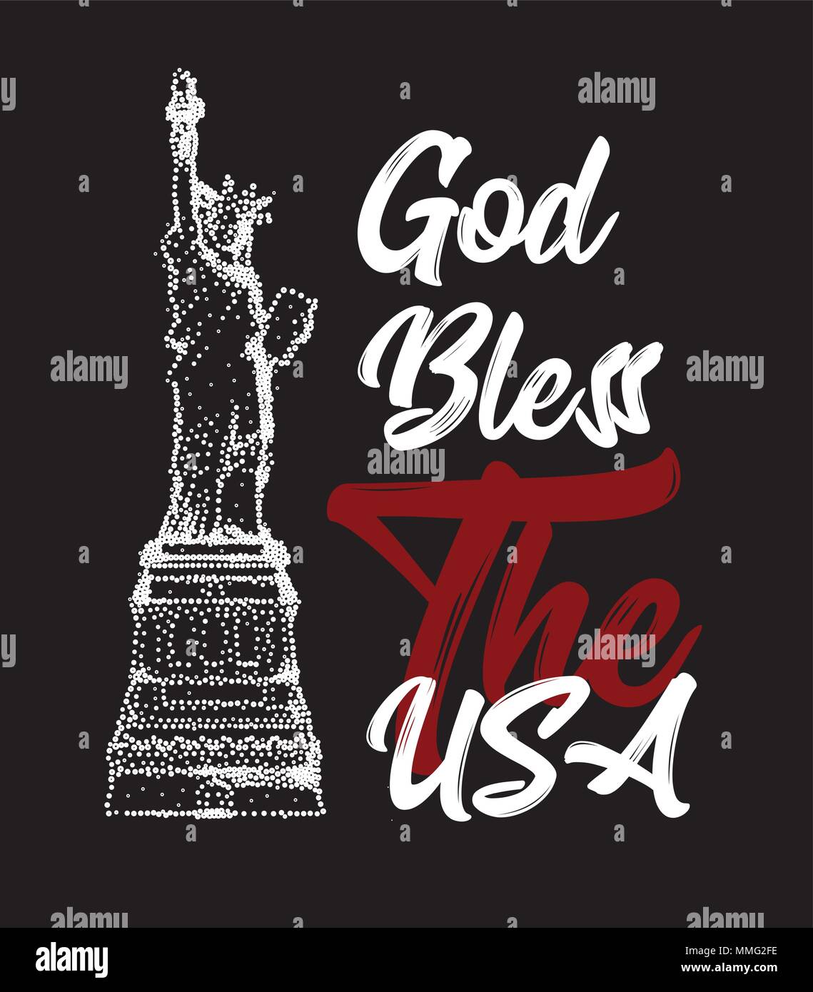 God bless america background Stock Vector Images - Alamy