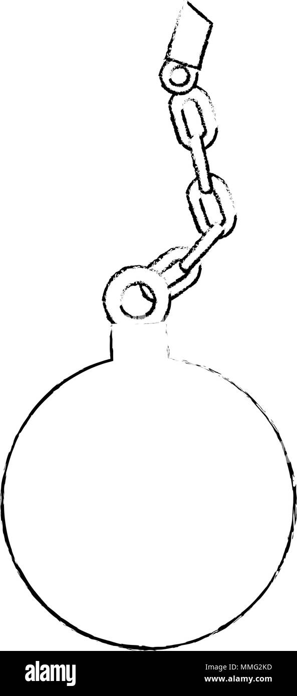 slave shackle isolated icon vector illustration design Stock Vector ...