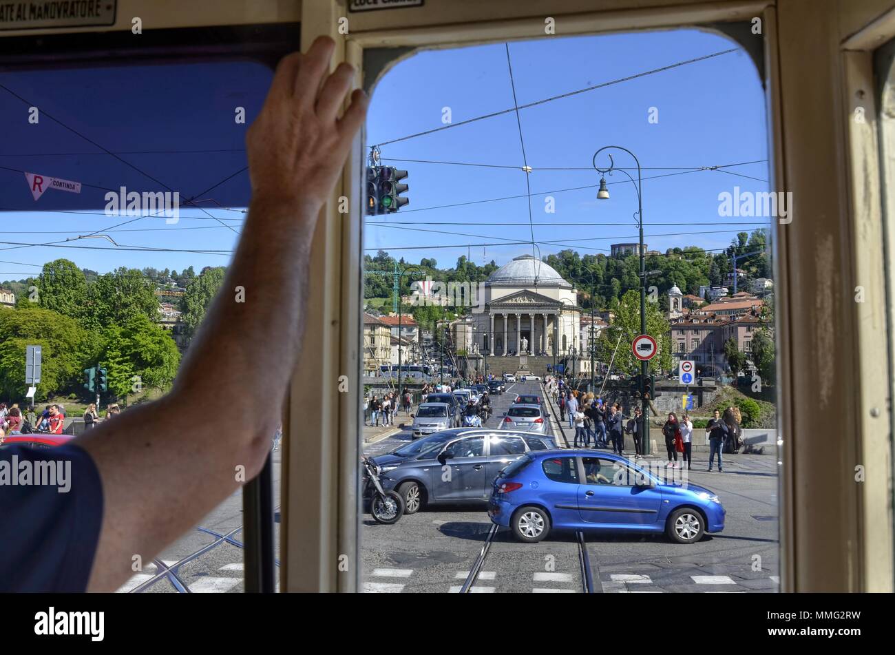 Interior vintage tram trolley car hi-res stock photography and images ...
