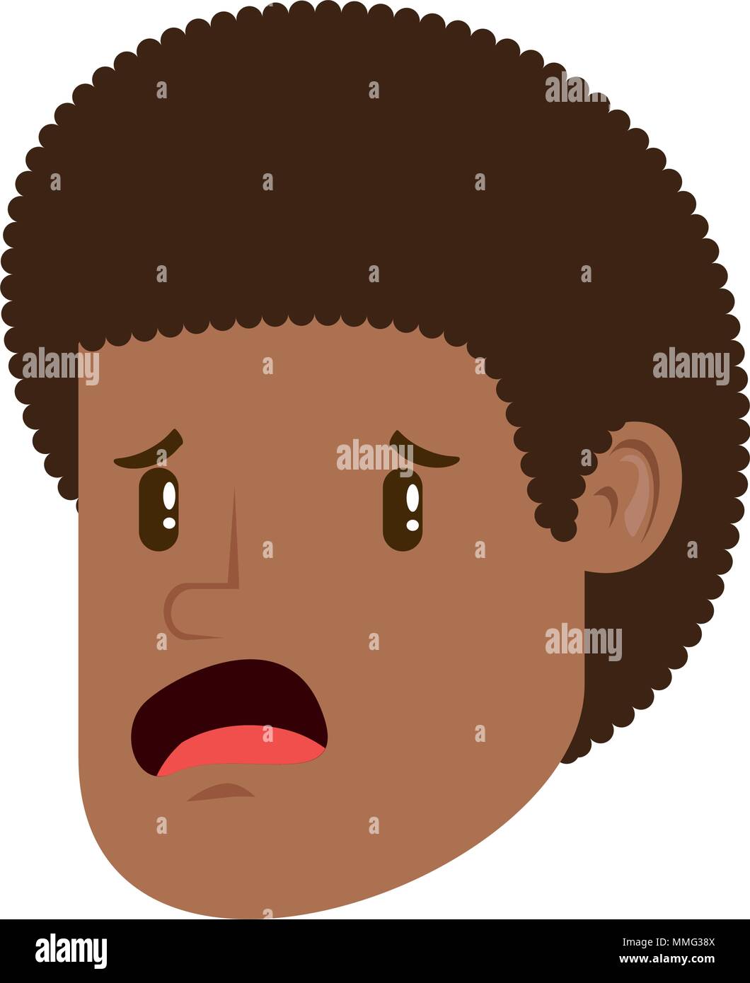 Emoji crying sadness man face hi-res stock photography and images - Alamy