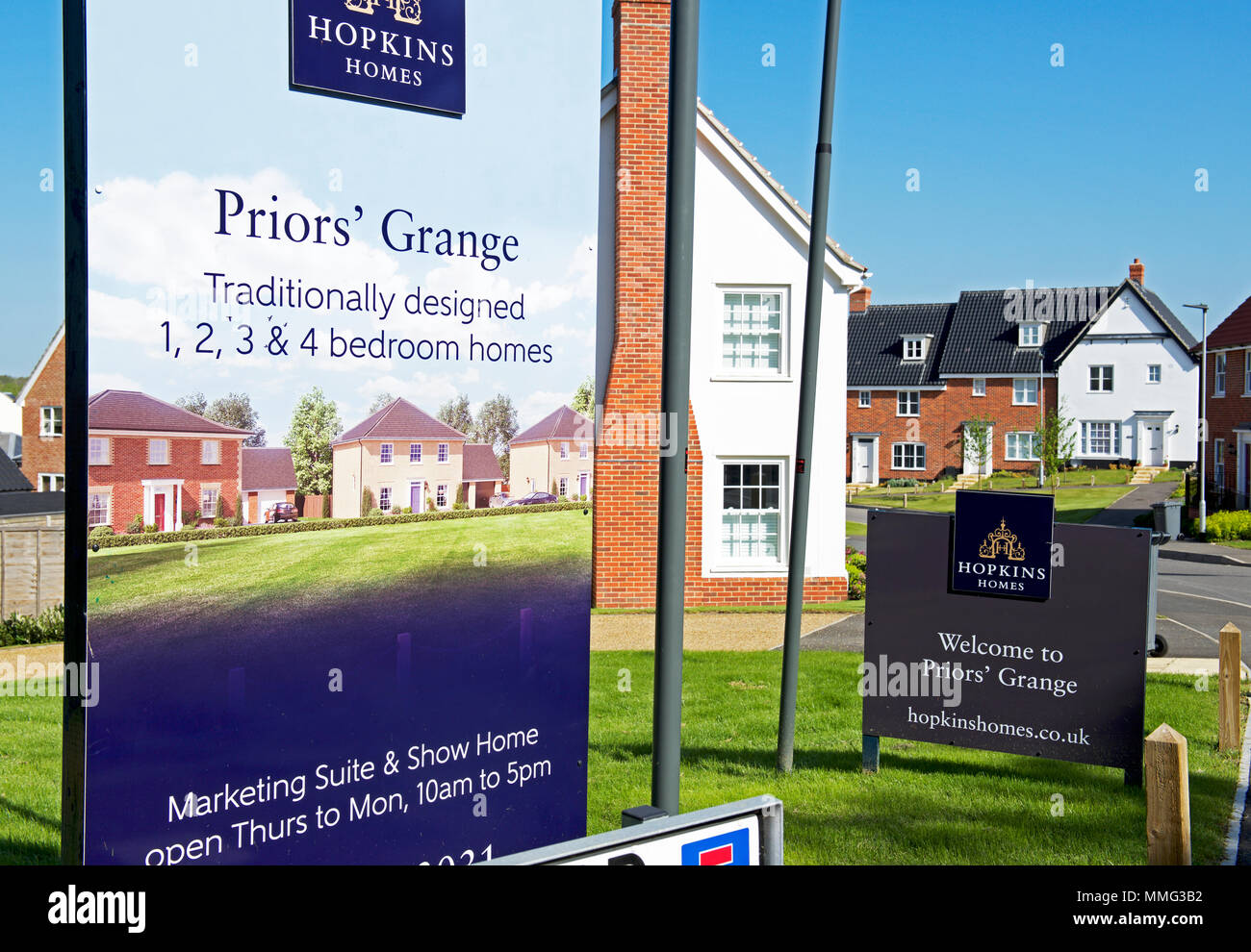 Priors' Grange, a new housing development in Saxmundham, Suffolk ...