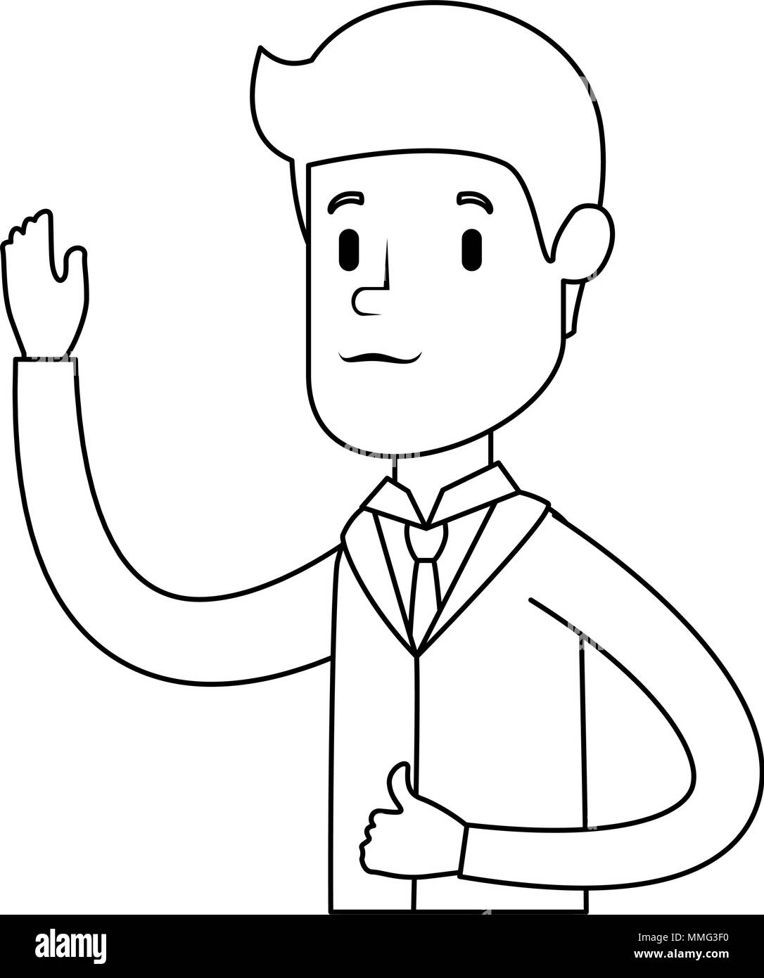 businessman sad avatar character Stock Vector Image & Art - Alamy