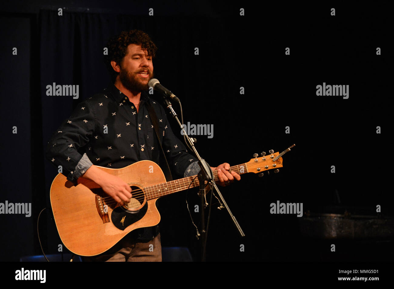 Declan O'Rourke singer songwriter from Dublin Ireland playing at the ...