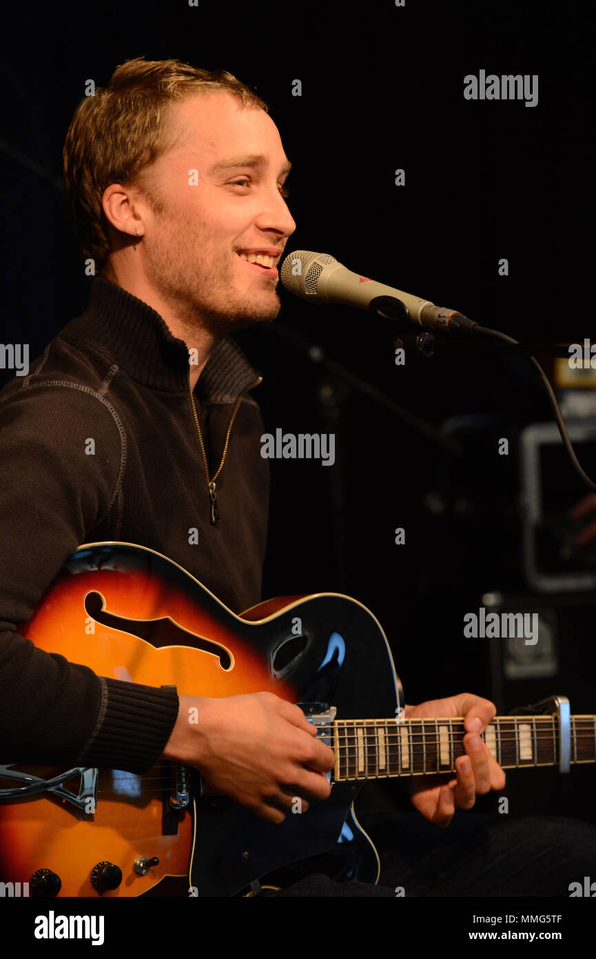 Adam Holmes and the Embers performing at the Carnegie Hall in Sandwick ...