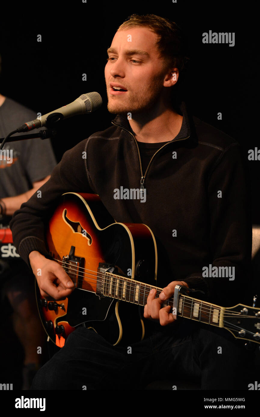 Adam Holmes and the Embers performing at the Carnegie Hall in Sandwick ...