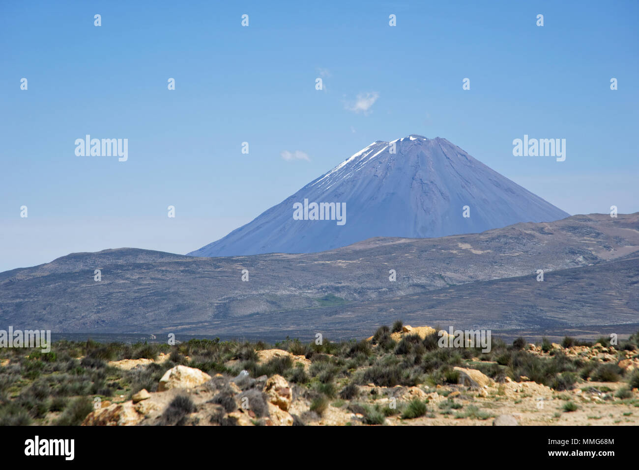 Misti Mountain Landscapes Stock Photo - Alamy