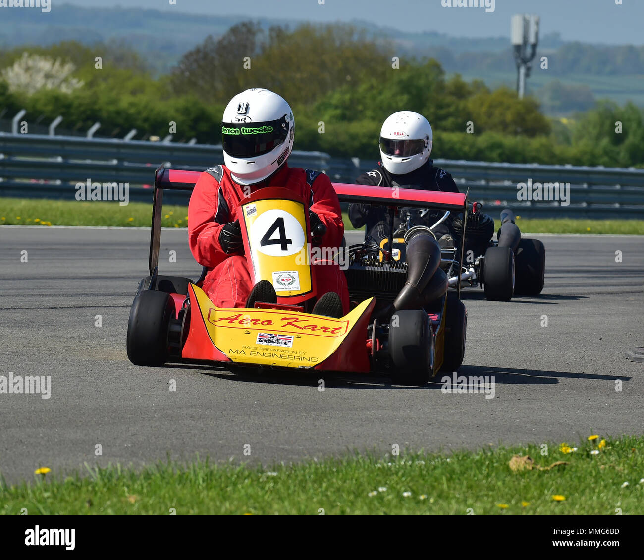 Mike Allen, Aero Panther, Suzuki 250cc, BHKC, British Historic Kart ...