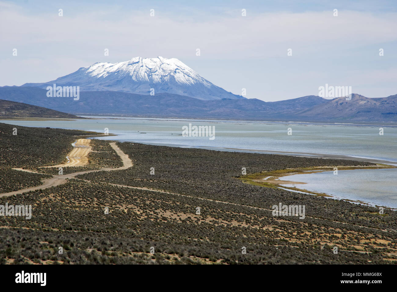 Misti Mountain Landscapes Stock Photo - Alamy