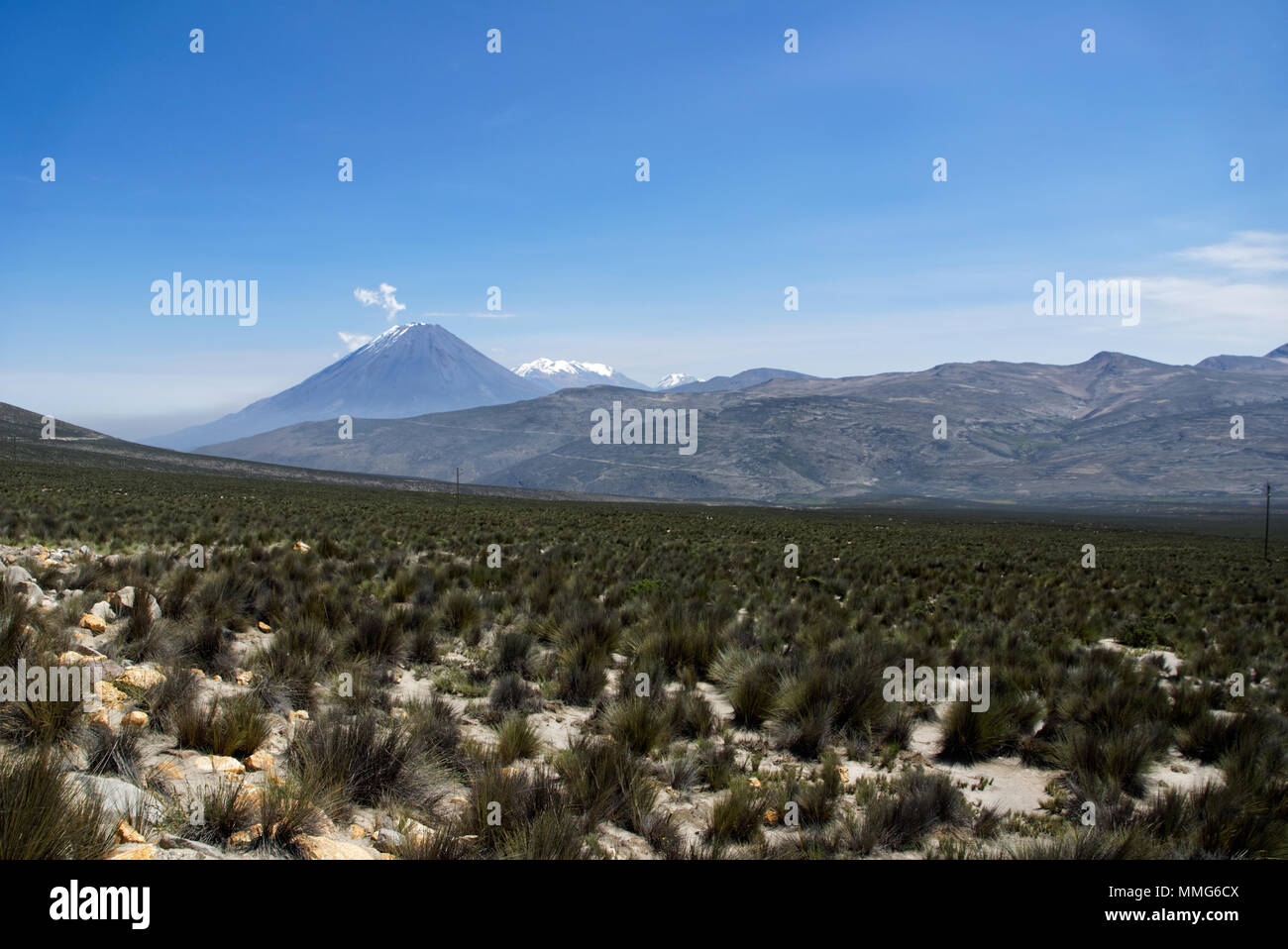 Misti Mountain Landscapes Stock Photo - Alamy
