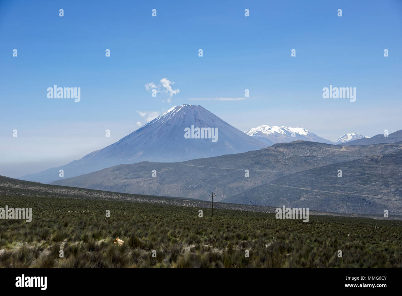 Misti Mountain Landscapes Stock Photo - Alamy