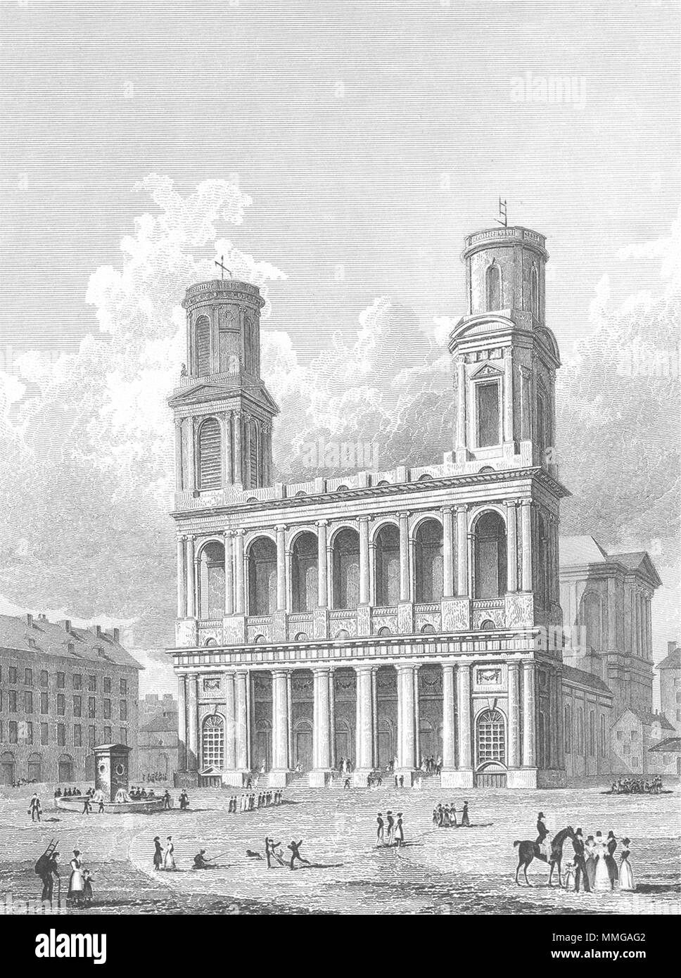 Paris 1834 hi-res stock photography and images - Alamy