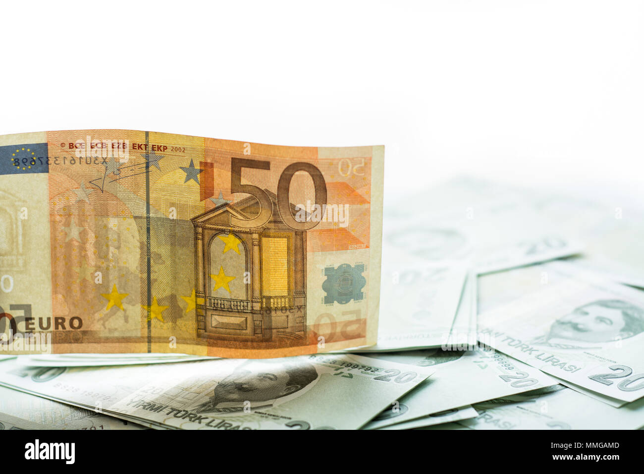 20 lira banknote turkish banknote hi-res stock photography and images ...