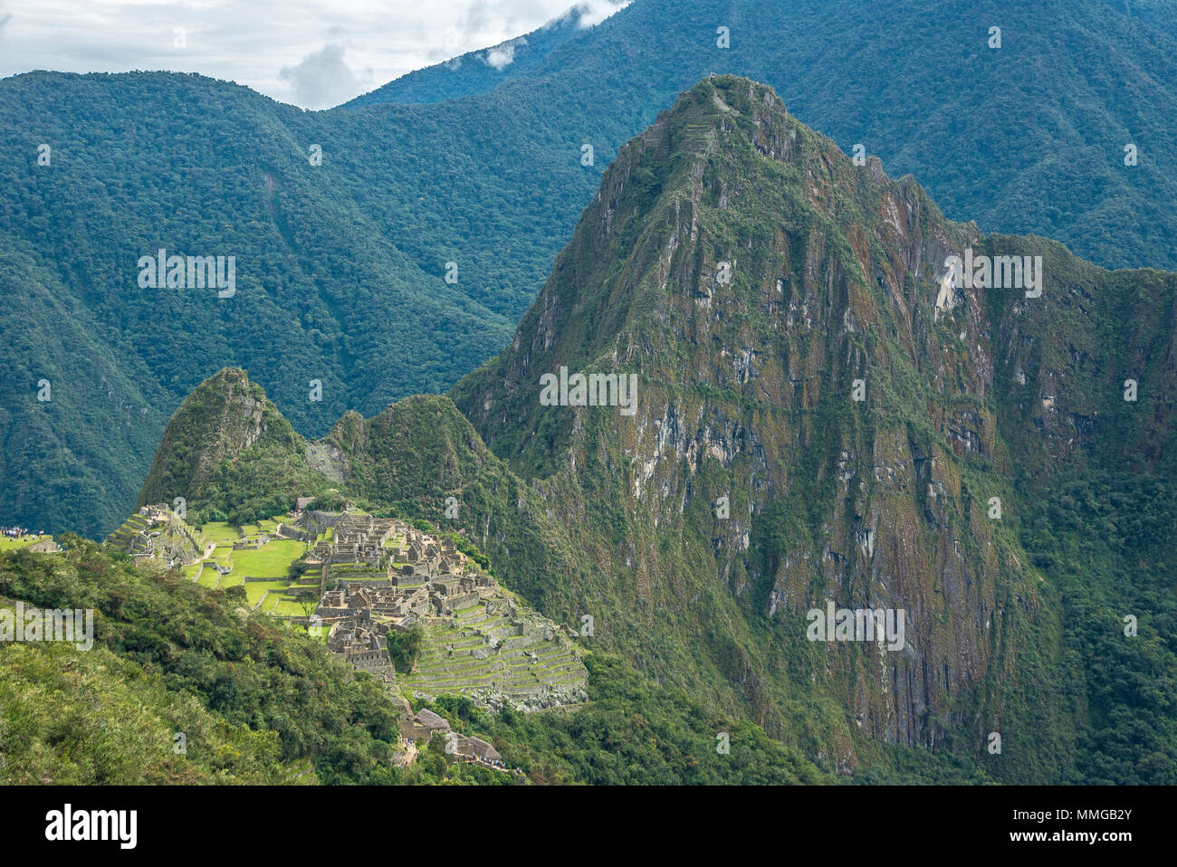 The road to Machu Picchu and beautiful landscapes Stock Photo - Alamy