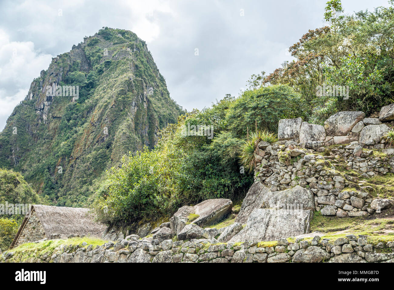 The road to Machu Picchu and beautiful landscapes Stock Photo - Alamy