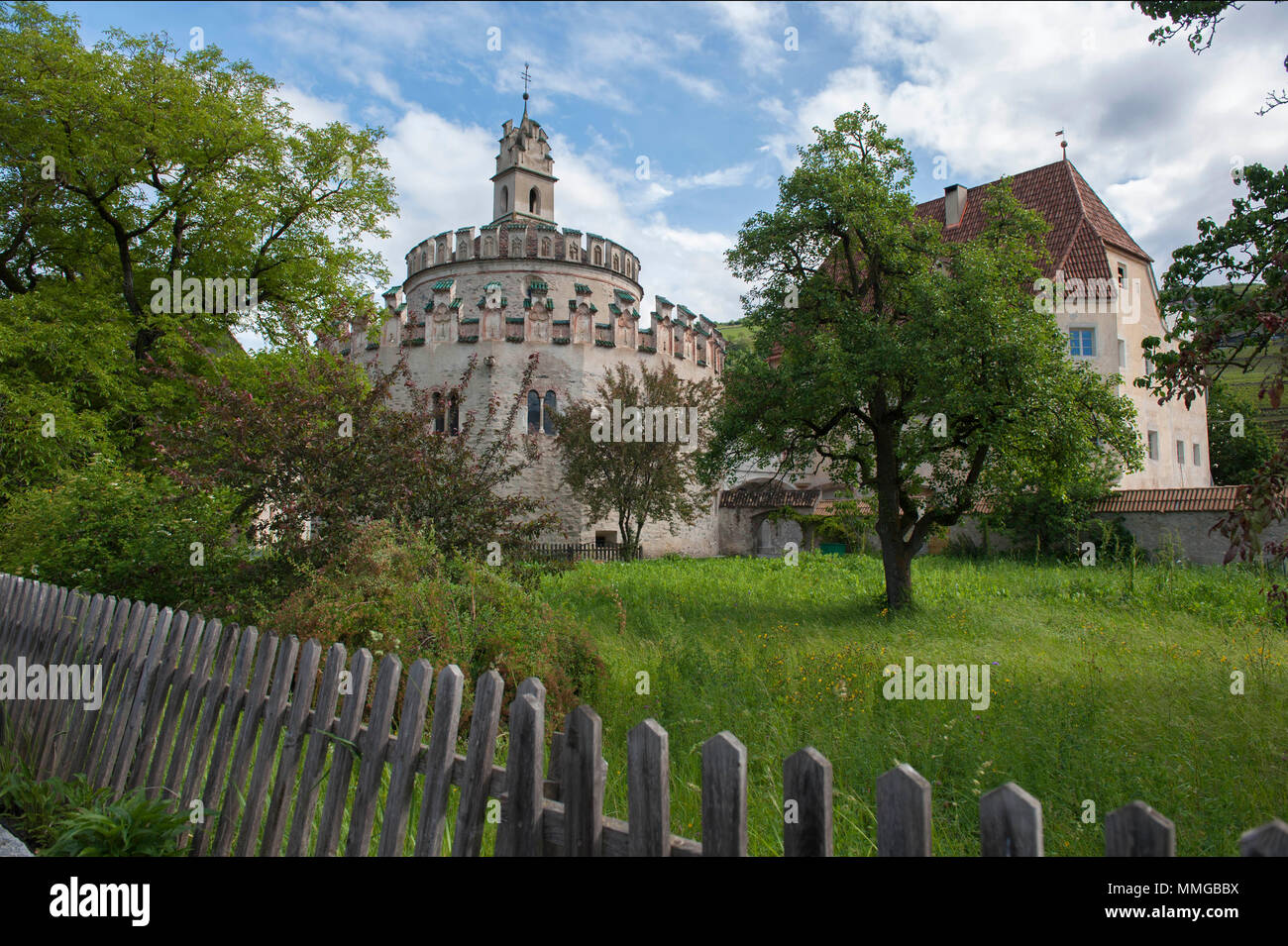 Varna, Bolzano. Sant'Angelo castle, Novacella Abbey - Neustift Kloster ...