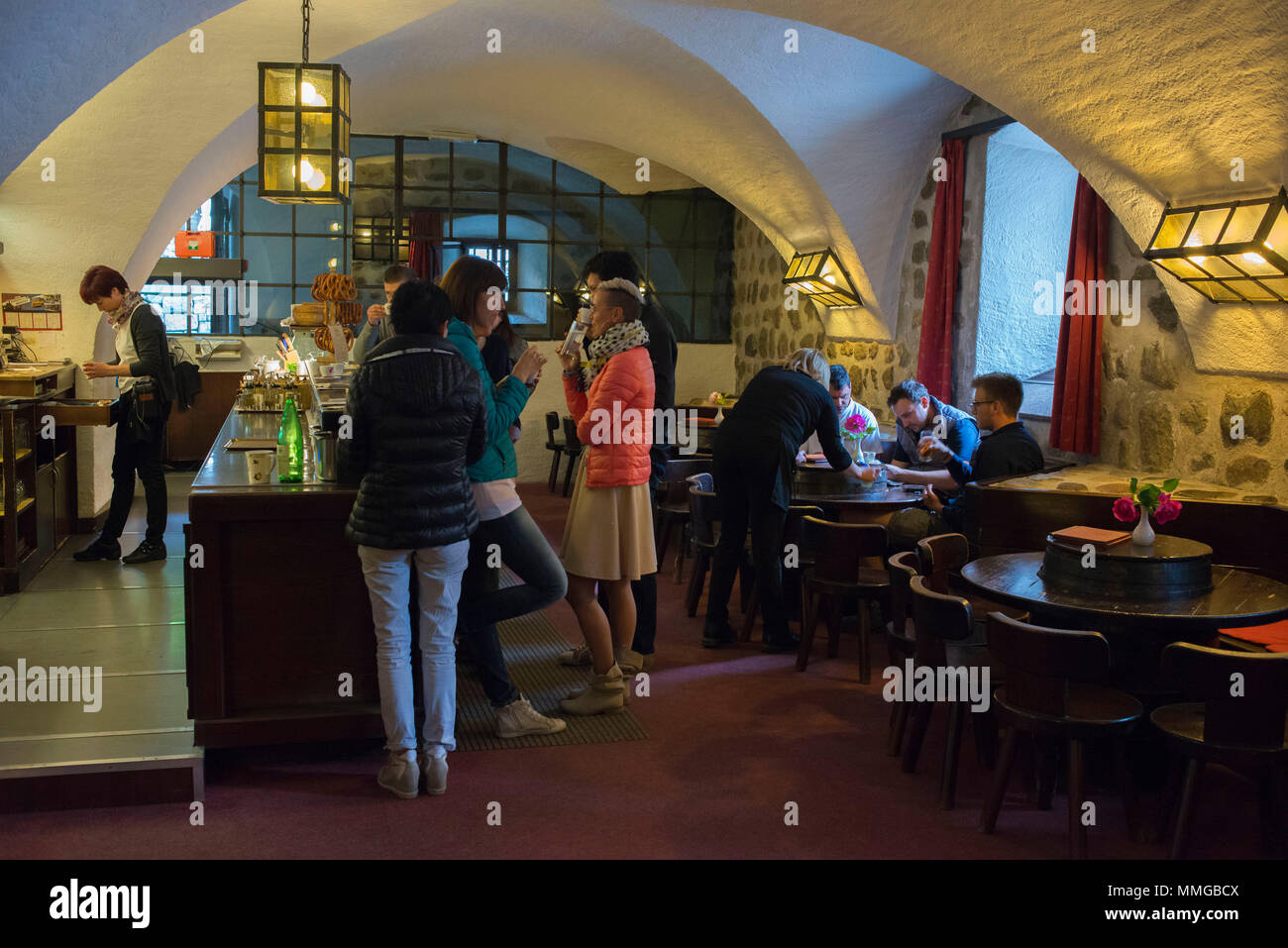 Varna, Bolzano. Vinery in Novacella Abbey - Neustift Kloster. Italy ...