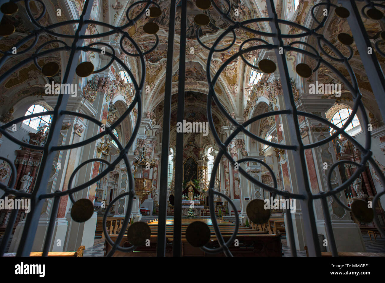 Varna, Bolzano. Basilica, Novacella Abbey - Neustift Kloster. Italy ...