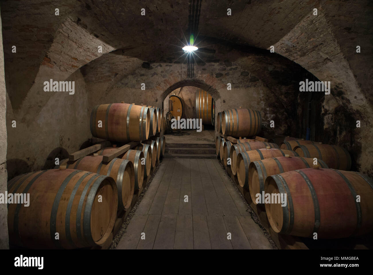 Varna, Bolzano. Wine barrel, Novacella Abbey - Neustift Kloster. Italy ...