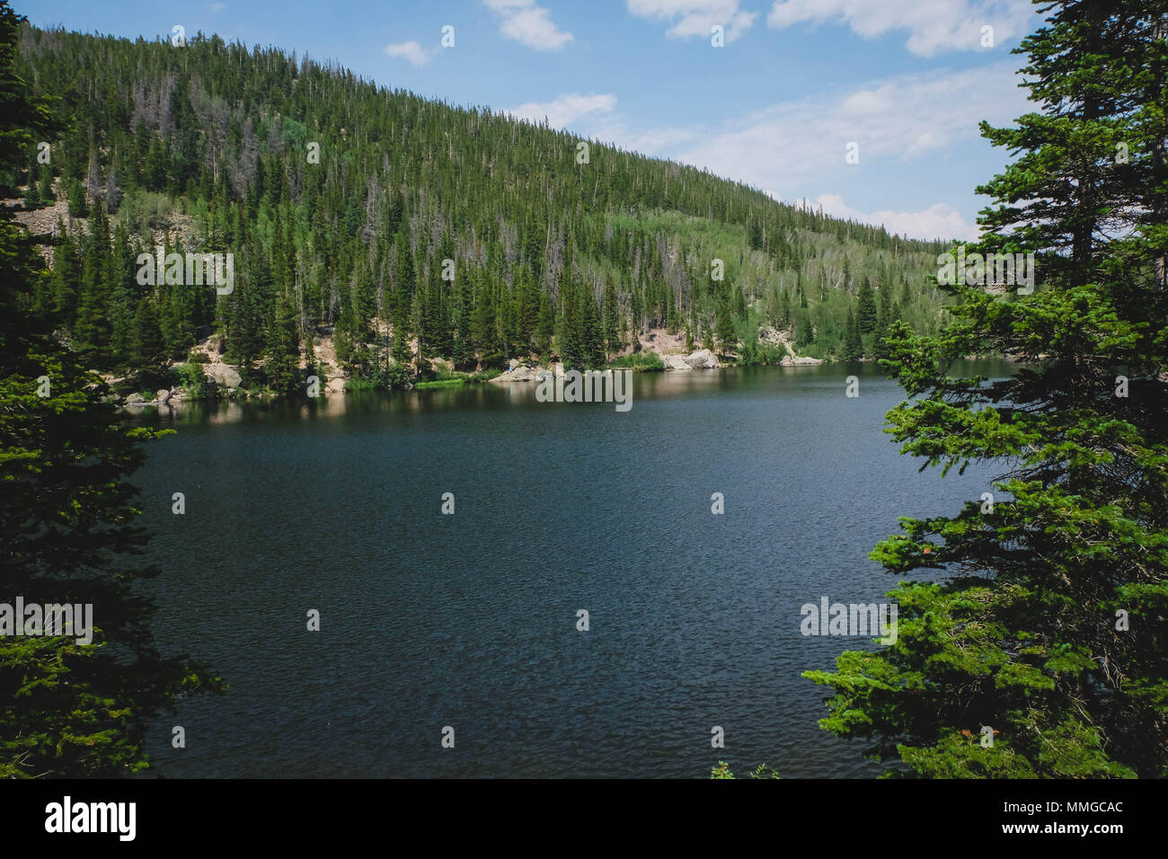 Bear Lake, Rocky Mountain National Park, Colorado Stock Photo - Alamy