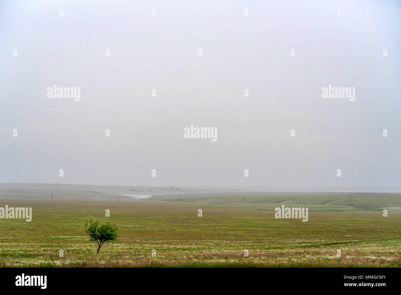 Steppe landscape hi-res stock photography and images - Alamy