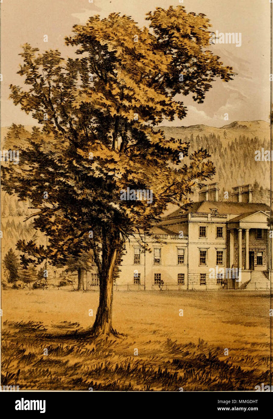 "The chiefs of Colquhoun and their country;" (1869 Stock Photo - Alamy