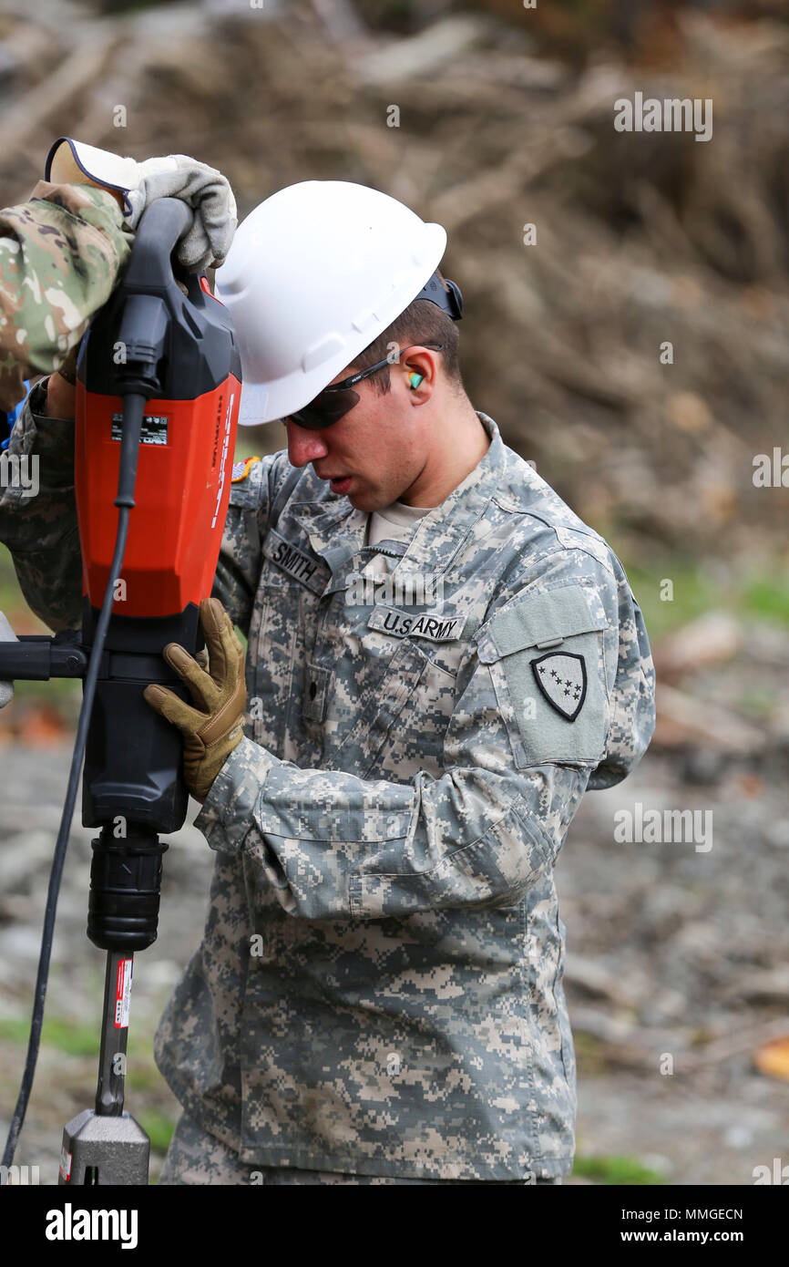 Alaska Army National Guard Spc. Brodie Smith, a wheeled vehicle ...