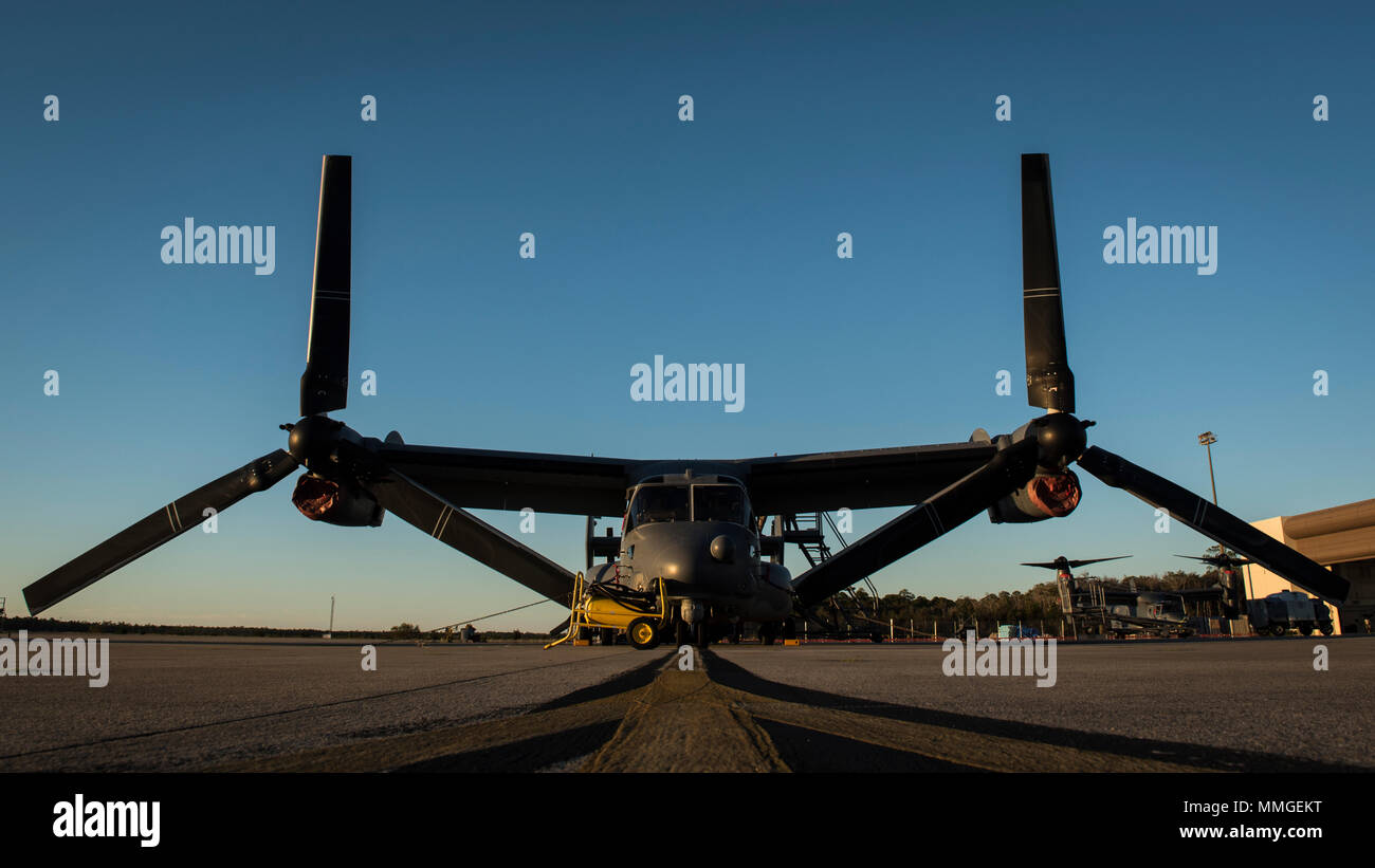 An 8th Special Operations Squadron CV-22 Osprey tiltrotor aircraft ...