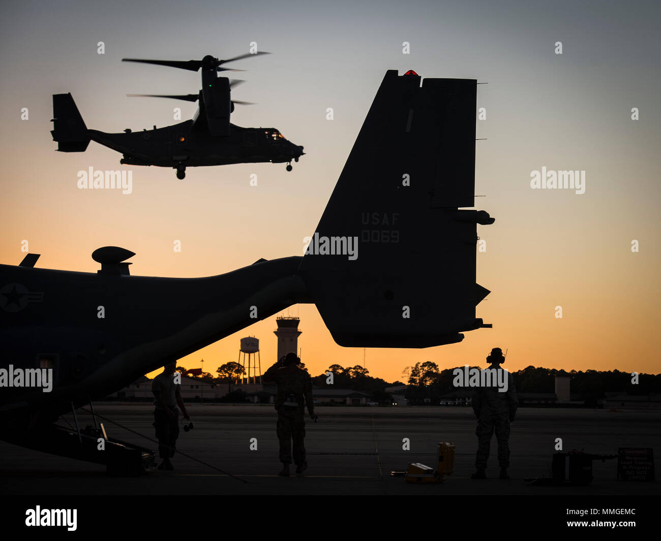 Air Commandos with the 801st Special Operations Aircraft Maintenance ...