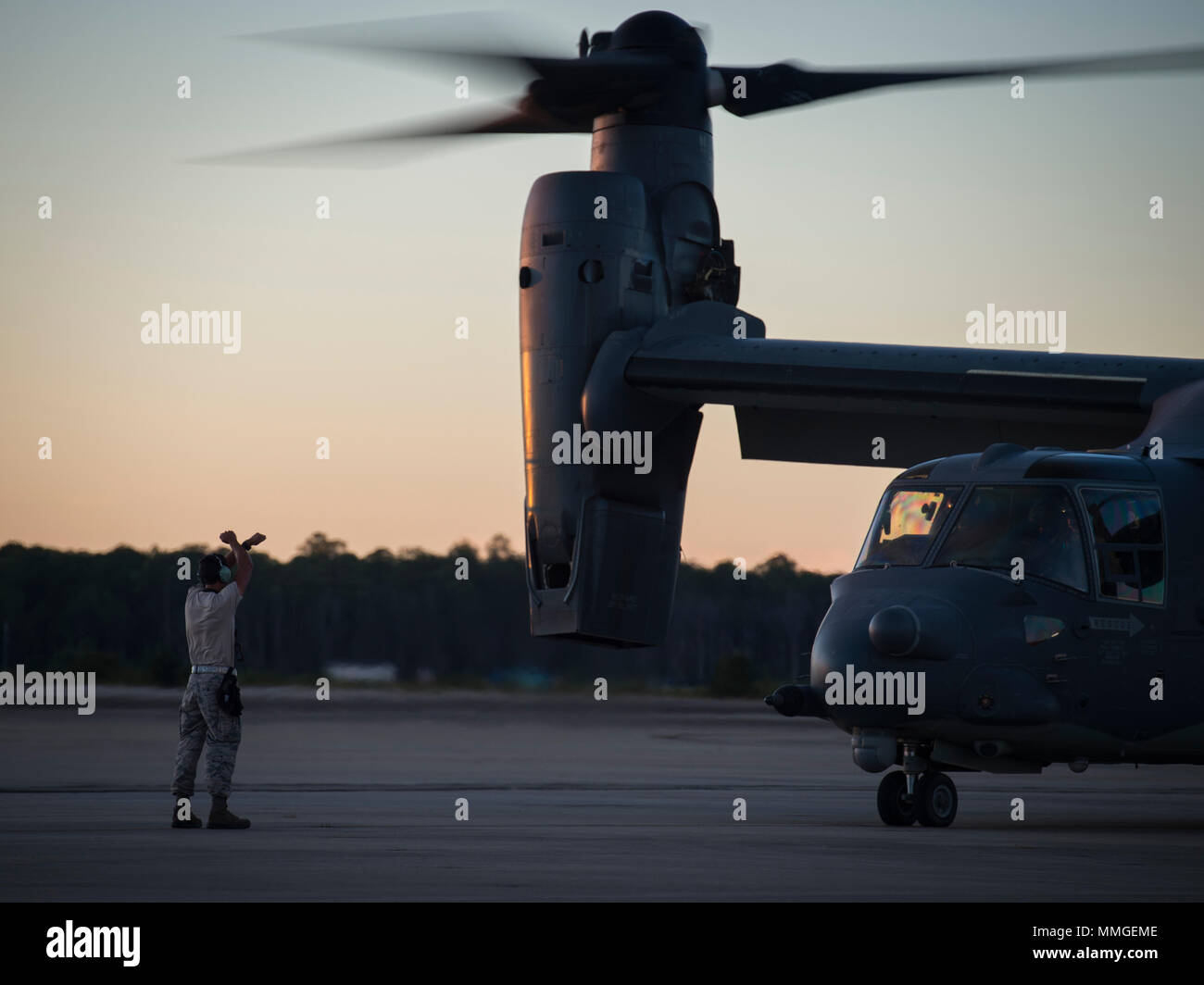 Air Commandos with the 801st Special Operations Aircraft Maintenance ...