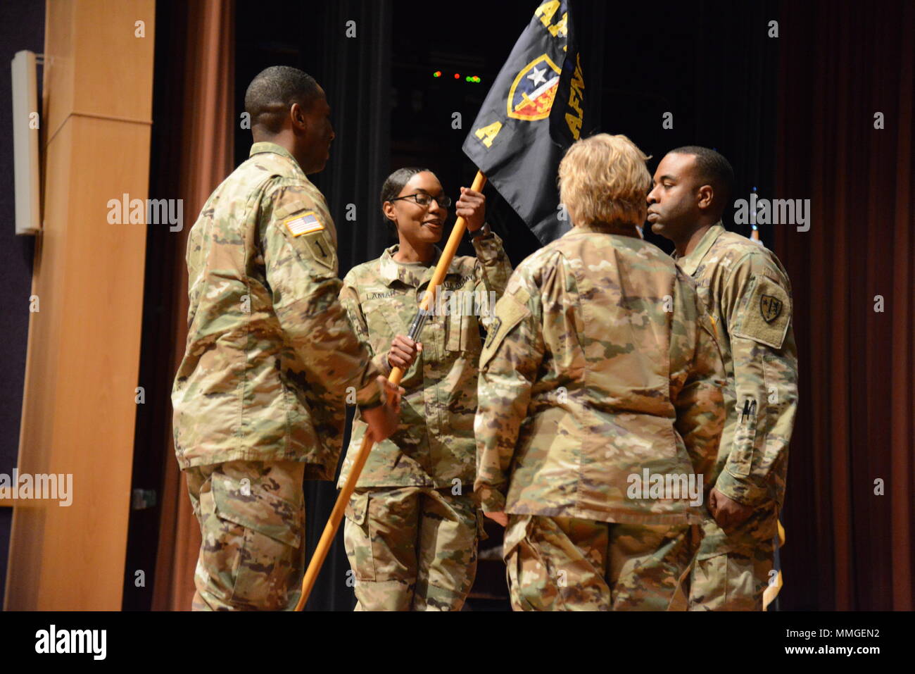 Army Capt. Shannon Wax and Army 1st Sgt. Adrian Sicardo, AFNORTH ...