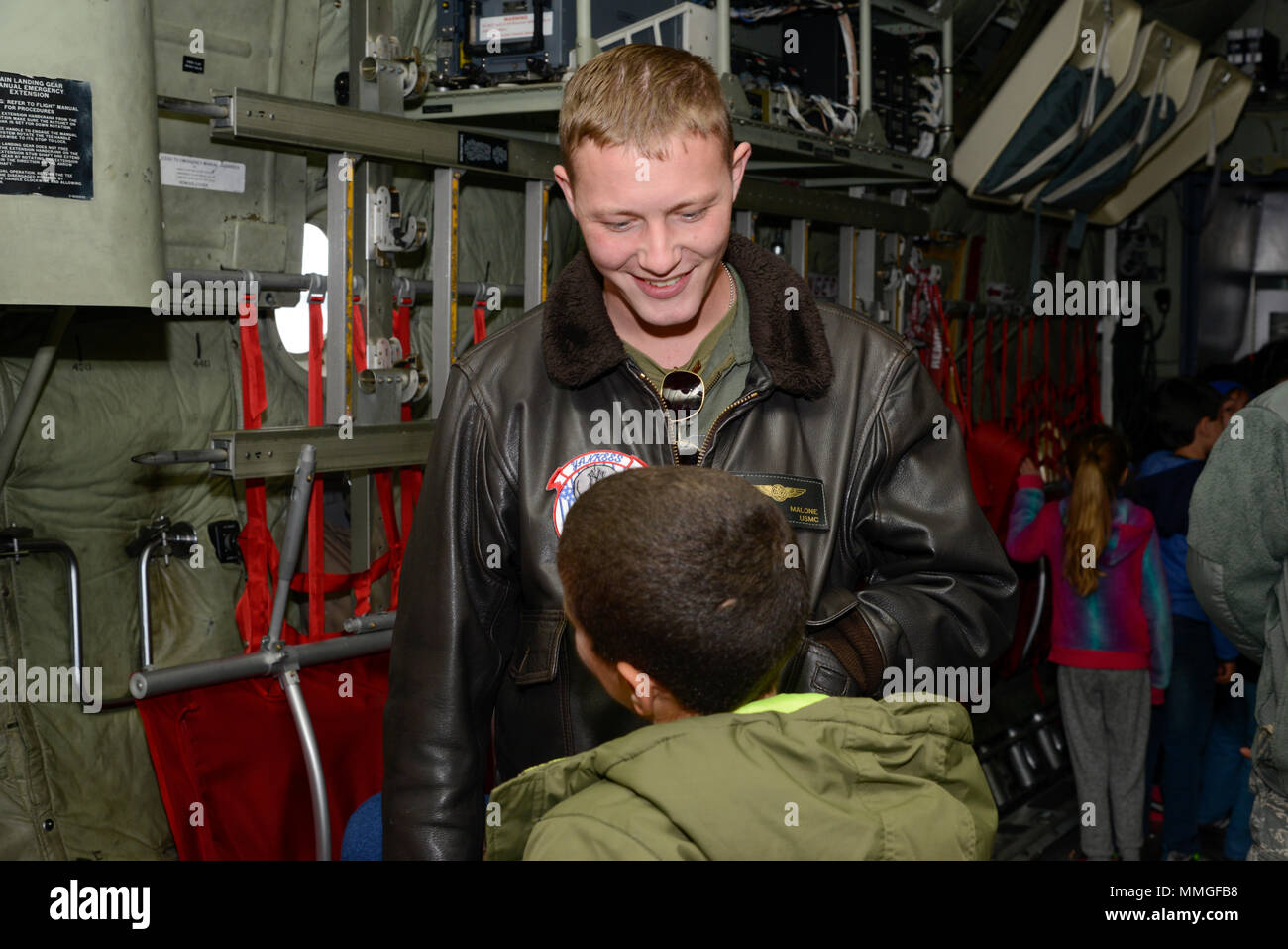 The 105th Airlift Wing hosted hundreds of school children and veterans ...