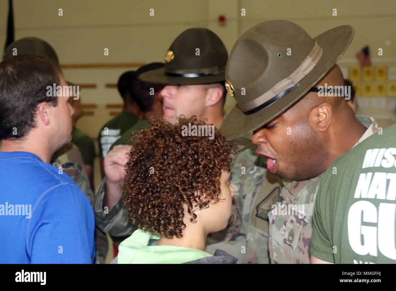 Sgt. 1st Class Sylvester Brookins, a drill sergeant with the ...