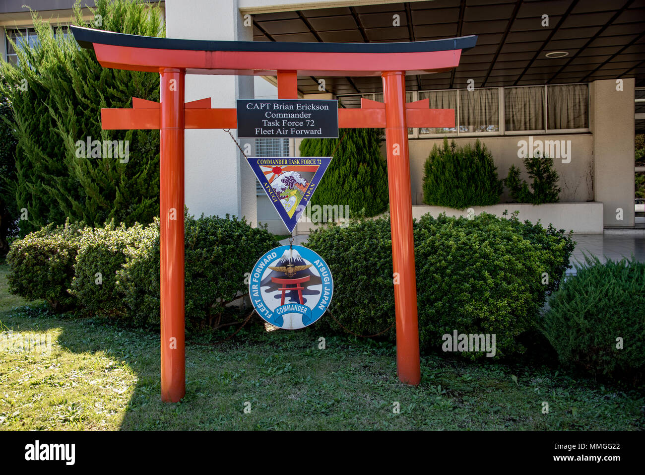 Command logos of Commander, Task Force (CTF) 72 and Commander, Fleet ...