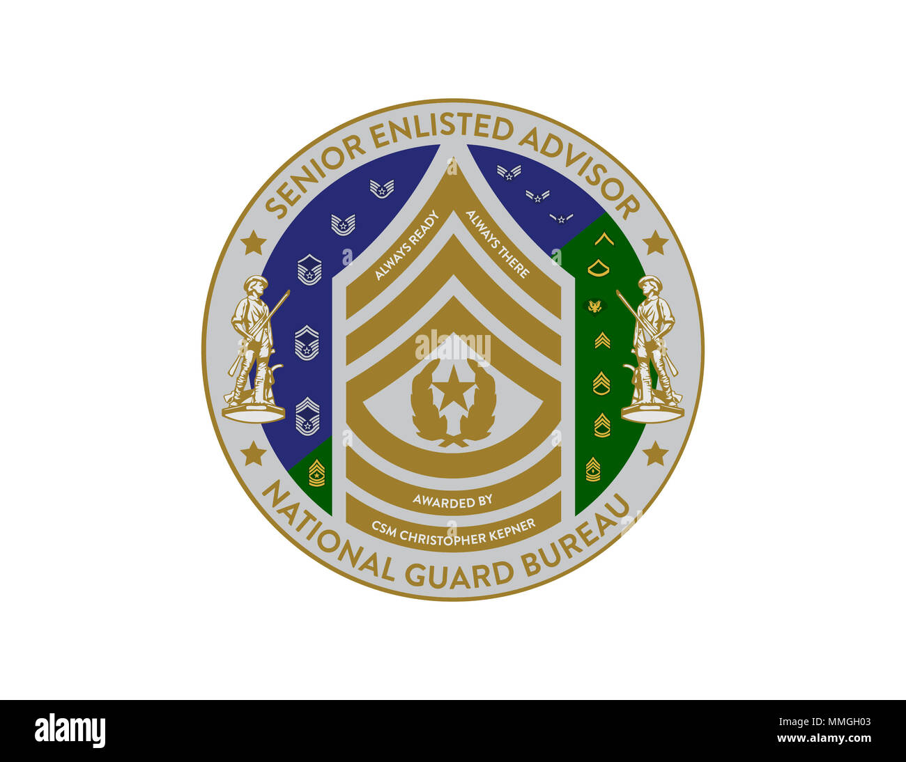 Individual entry for Command Sgt. Maj. Christopher Kepner coin design ...