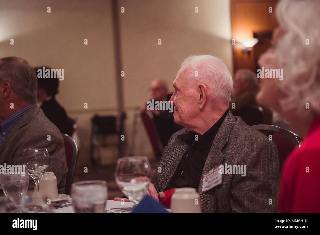Bill Moore, a former P-51 Mustang pilot assigned to the 339th Fighter ...