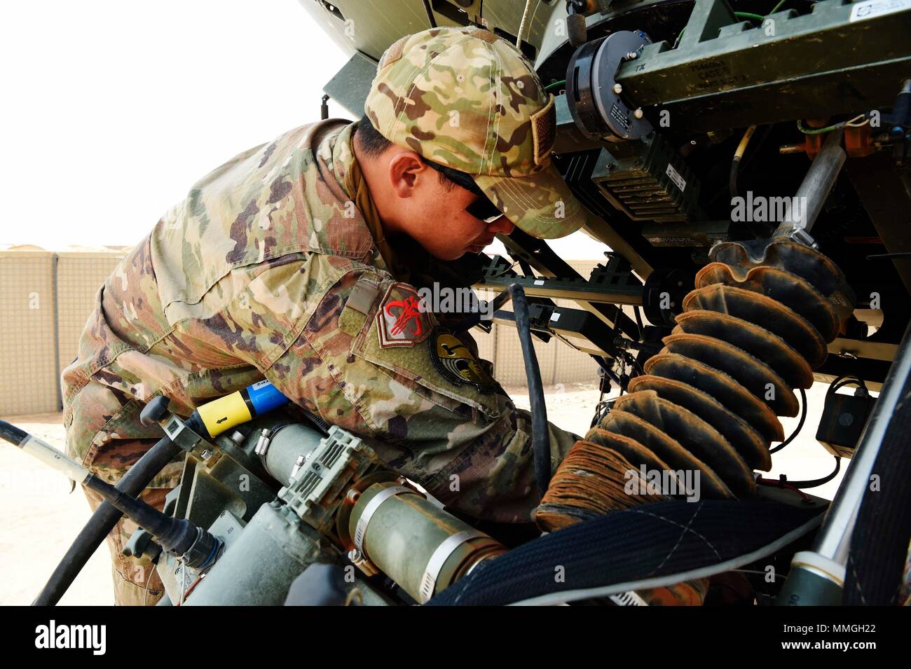 U.S. Air Force Staff Sgt. Alexander Chai, 724th Expeditionary Air Base ...