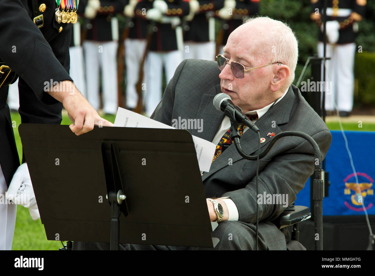Lieutenant Col. Howard L. Gerlach, U.S. Marine Corps, retired, provides ...